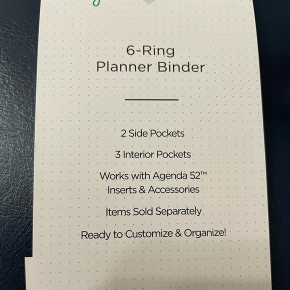 Office | Navy Planner Binder | Poshmark